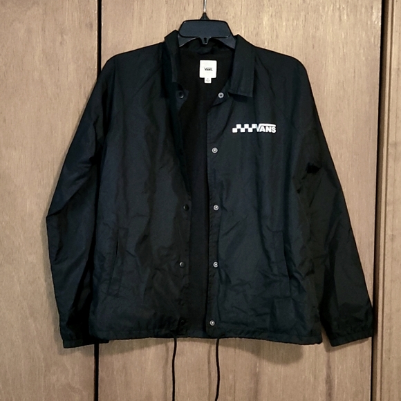 Vans | Jackets & Coats | Black Vans Jacket | Poshmark